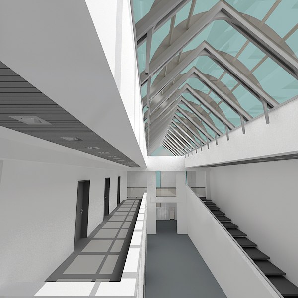 modern architecture 3ds