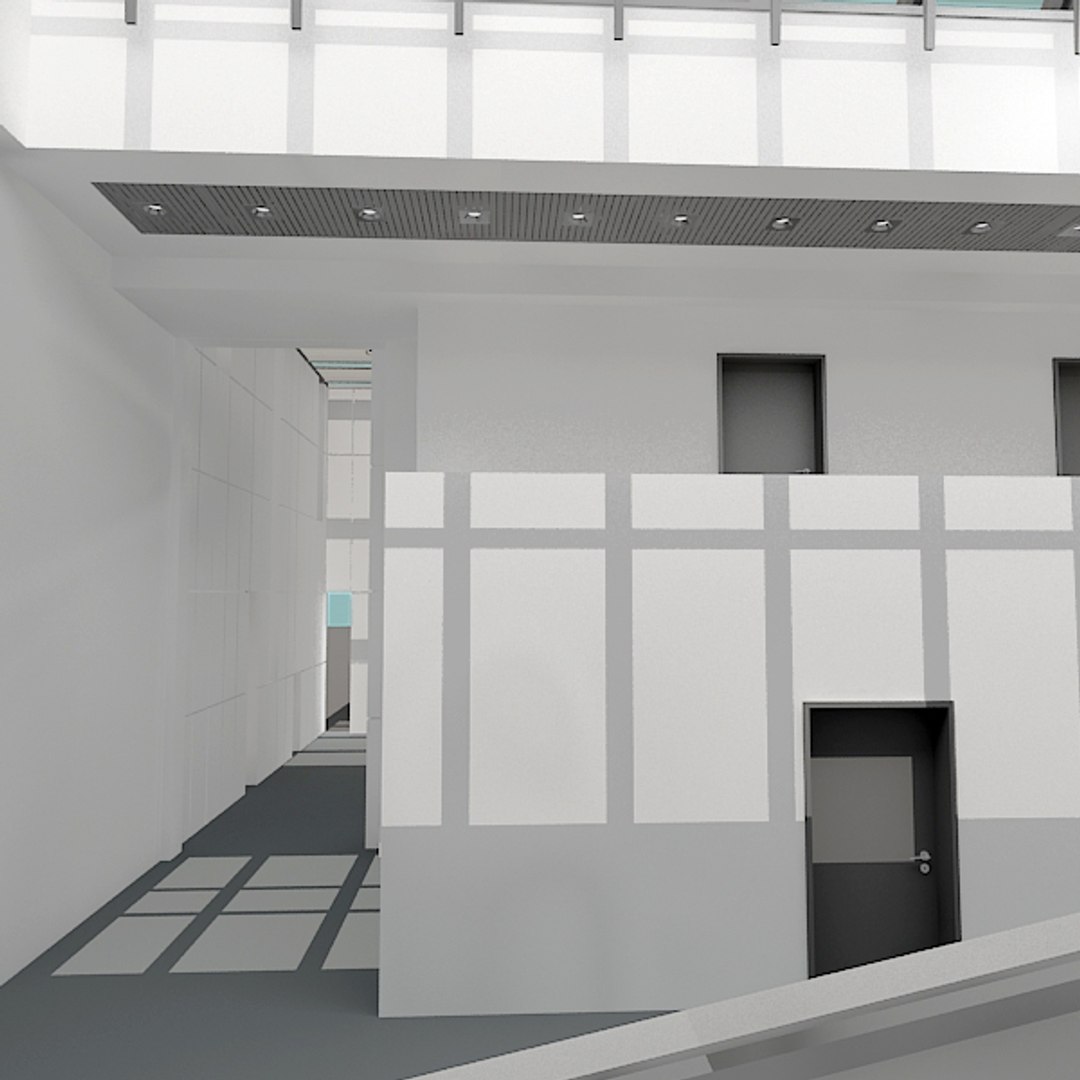 modern architecture 3ds