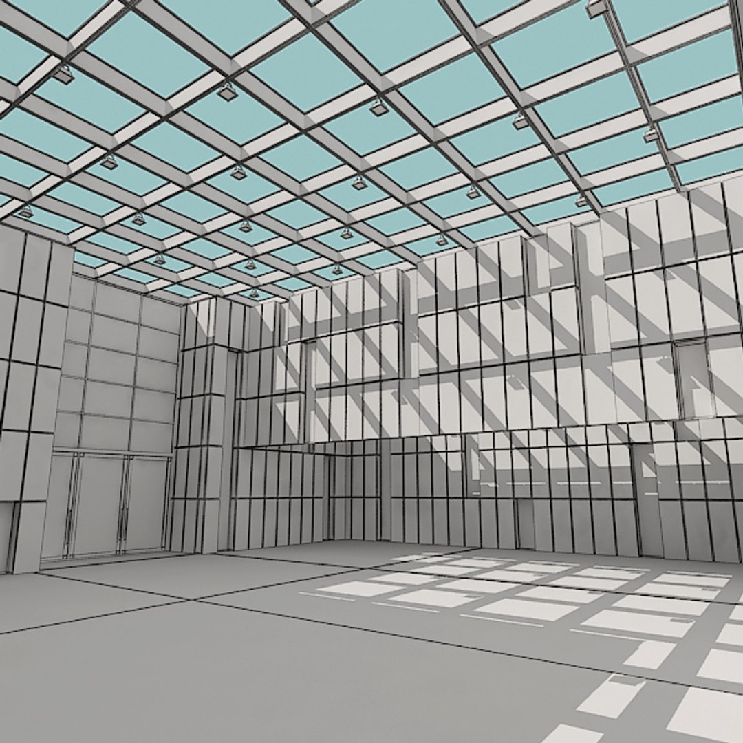 modern architecture 3ds