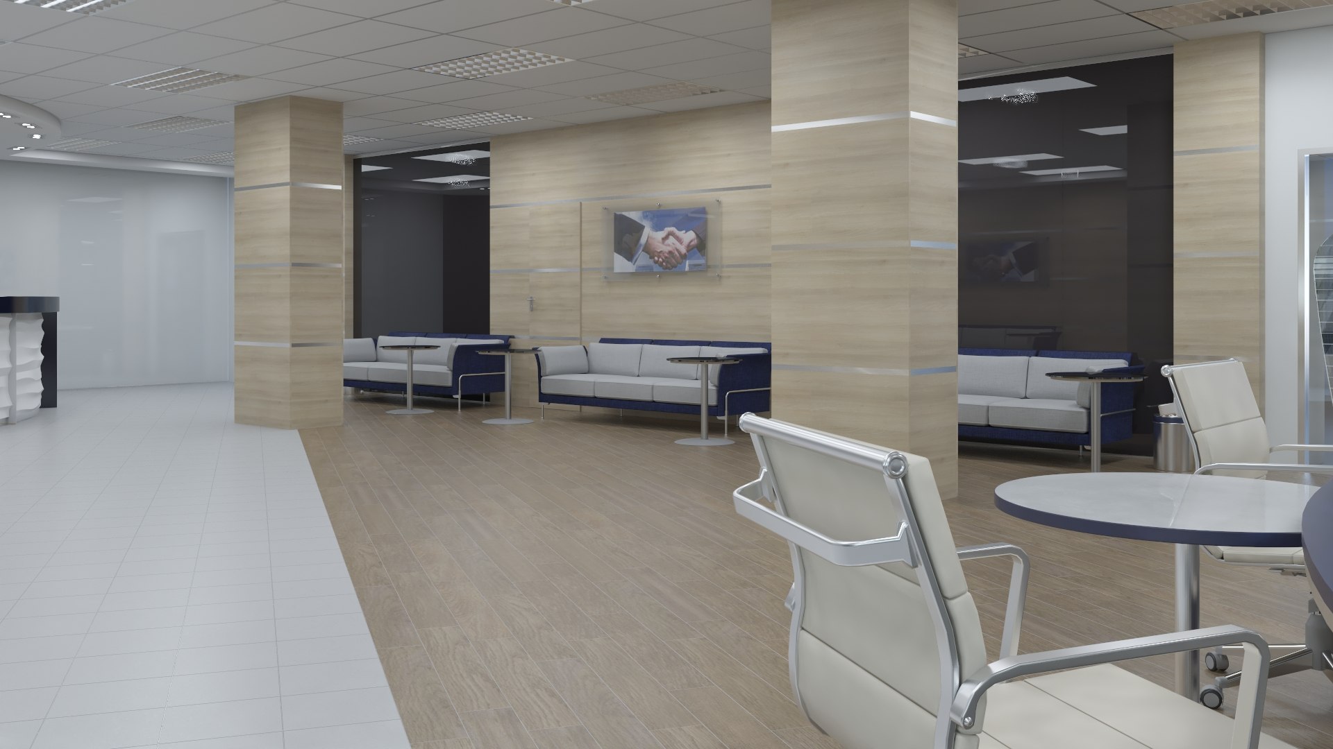 Bank Scene 2 Model - TurboSquid 2010582