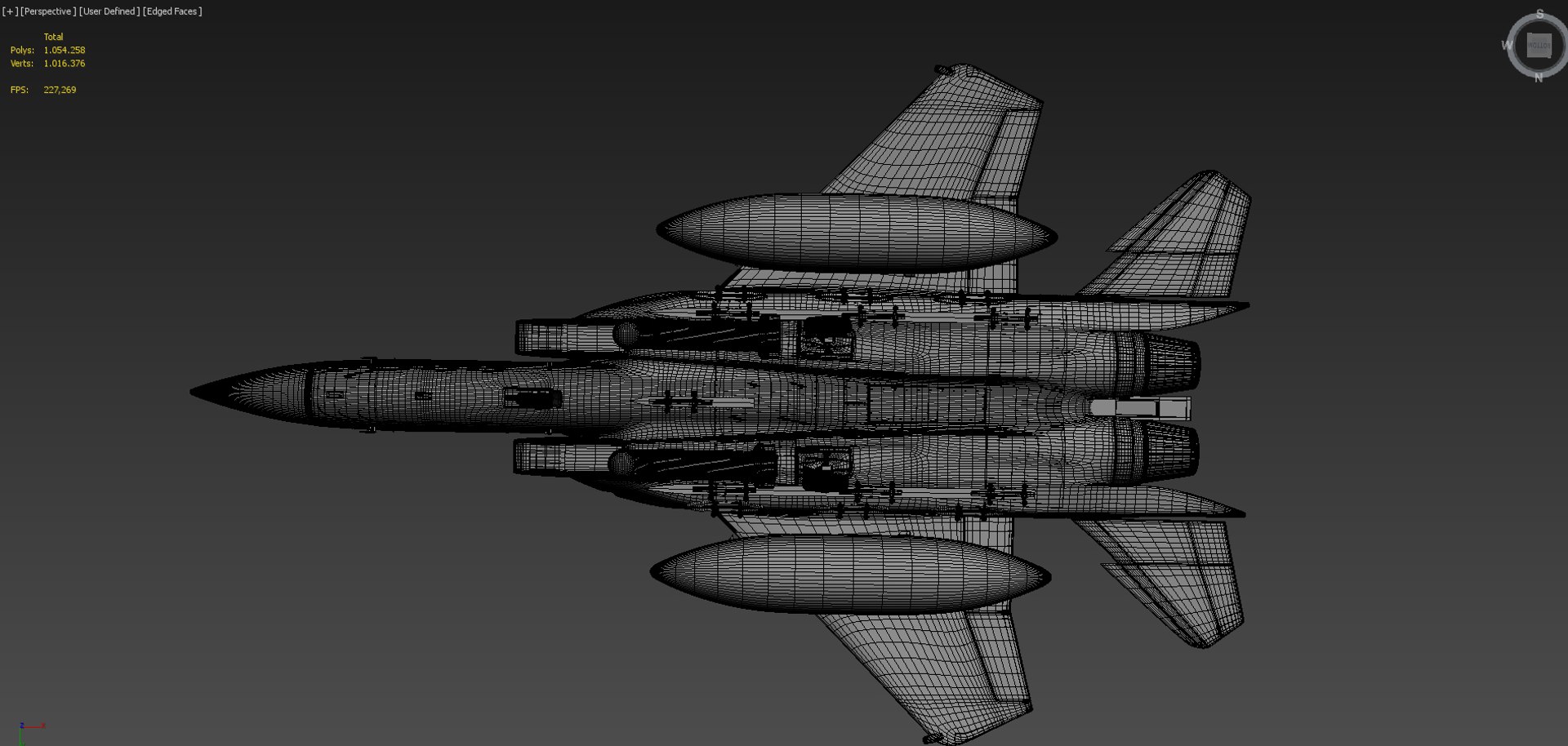 Mcdonnell Douglas F-15e Strike Eagle 3D Model - TurboSquid 1187598