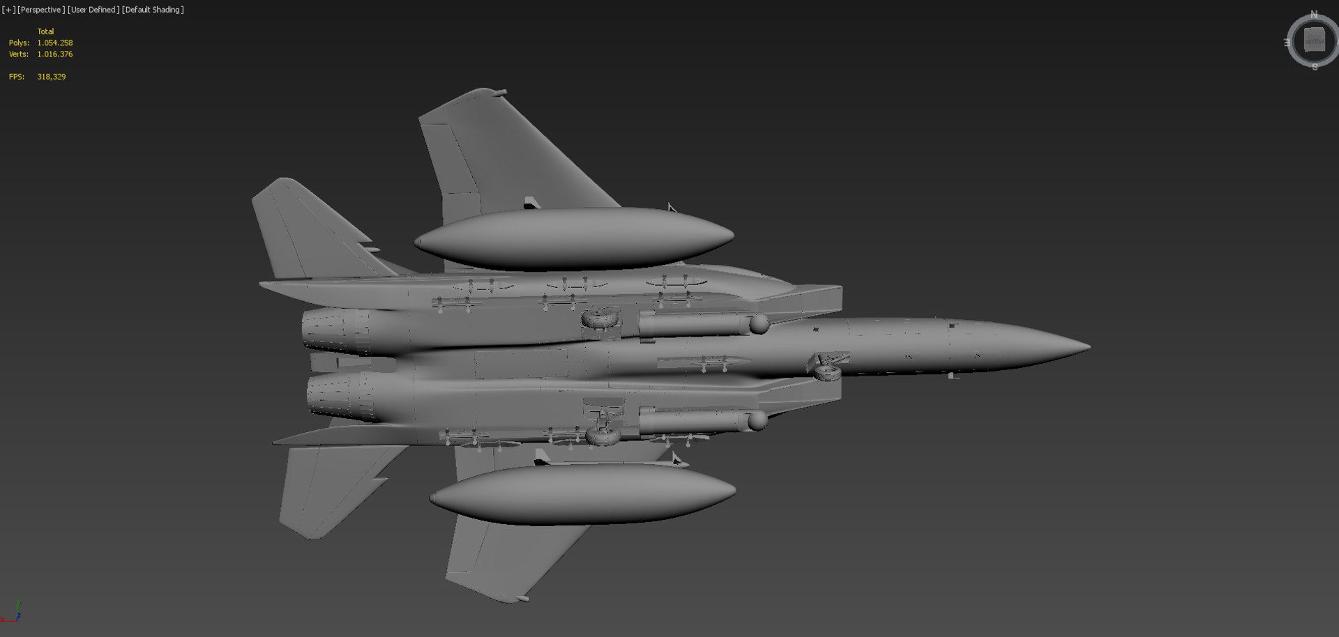 Mcdonnell Douglas F-15e Strike Eagle 3D Model - TurboSquid 1187598