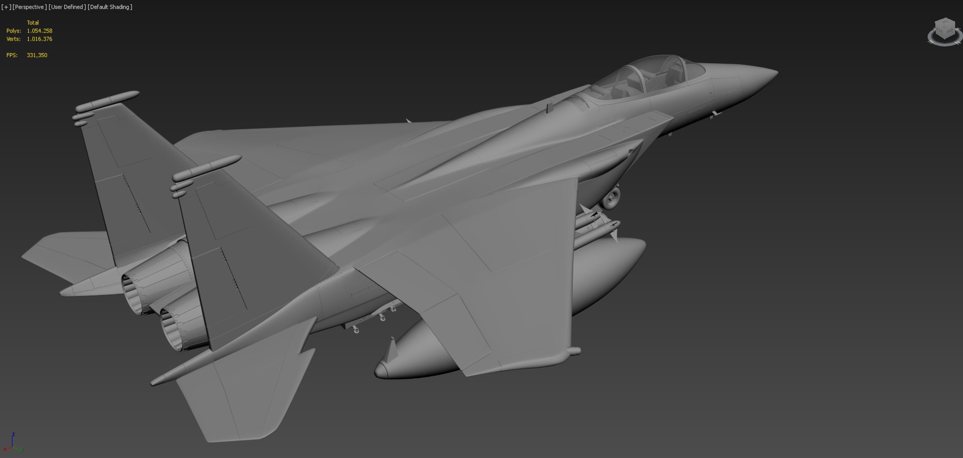 Mcdonnell Douglas F-15e Strike Eagle 3D Model - TurboSquid 1187598