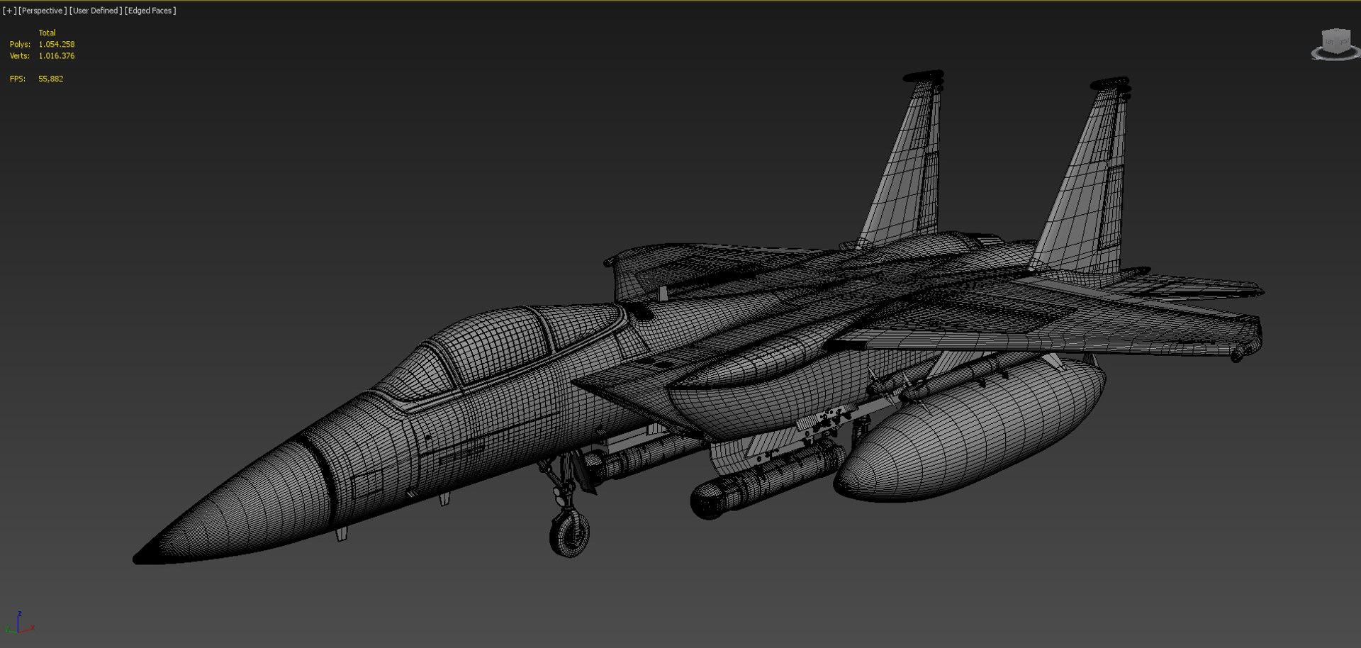 Mcdonnell Douglas F-15e Strike Eagle 3D Model - TurboSquid 1187598