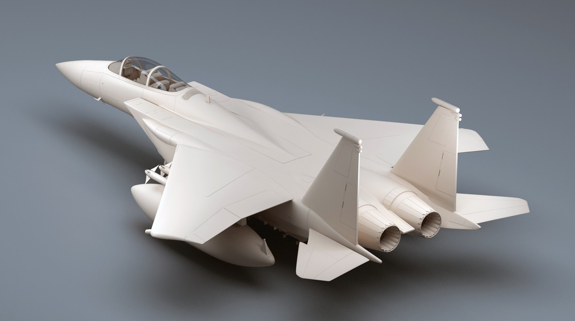Mcdonnell Douglas F-15e Strike Eagle 3D Model - TurboSquid 1187598