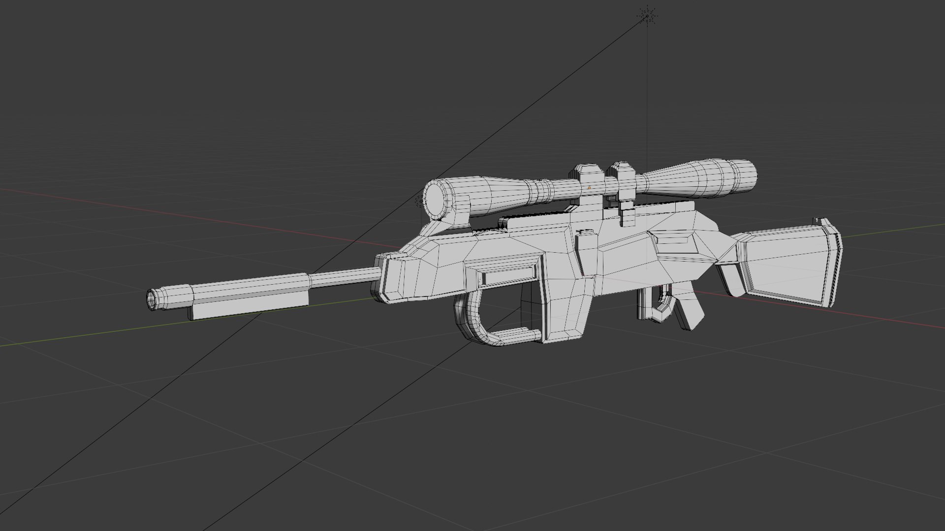 Free A Low-mid Poly Sniper Rifle 3D - TurboSquid 2190306