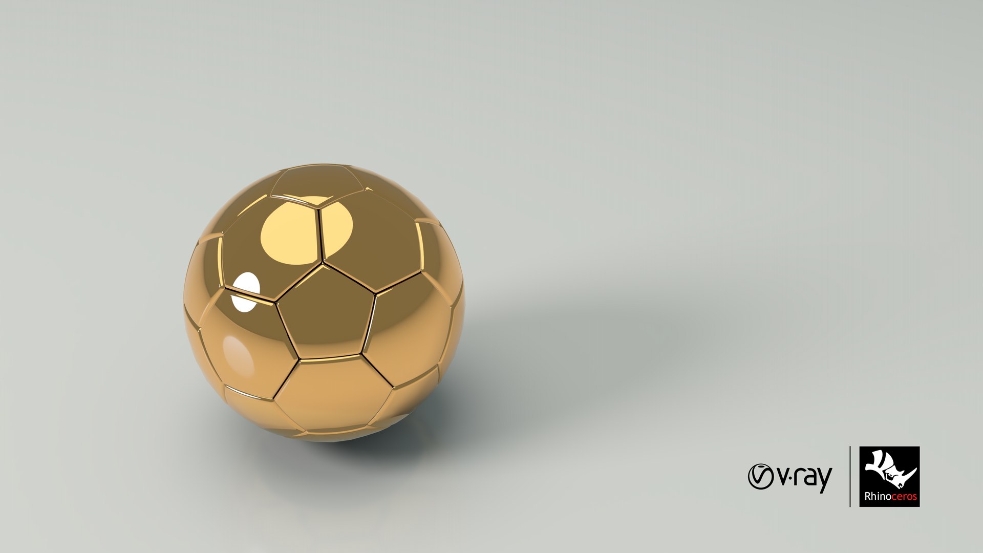 Golden Ball Model - TurboSquid 2042835