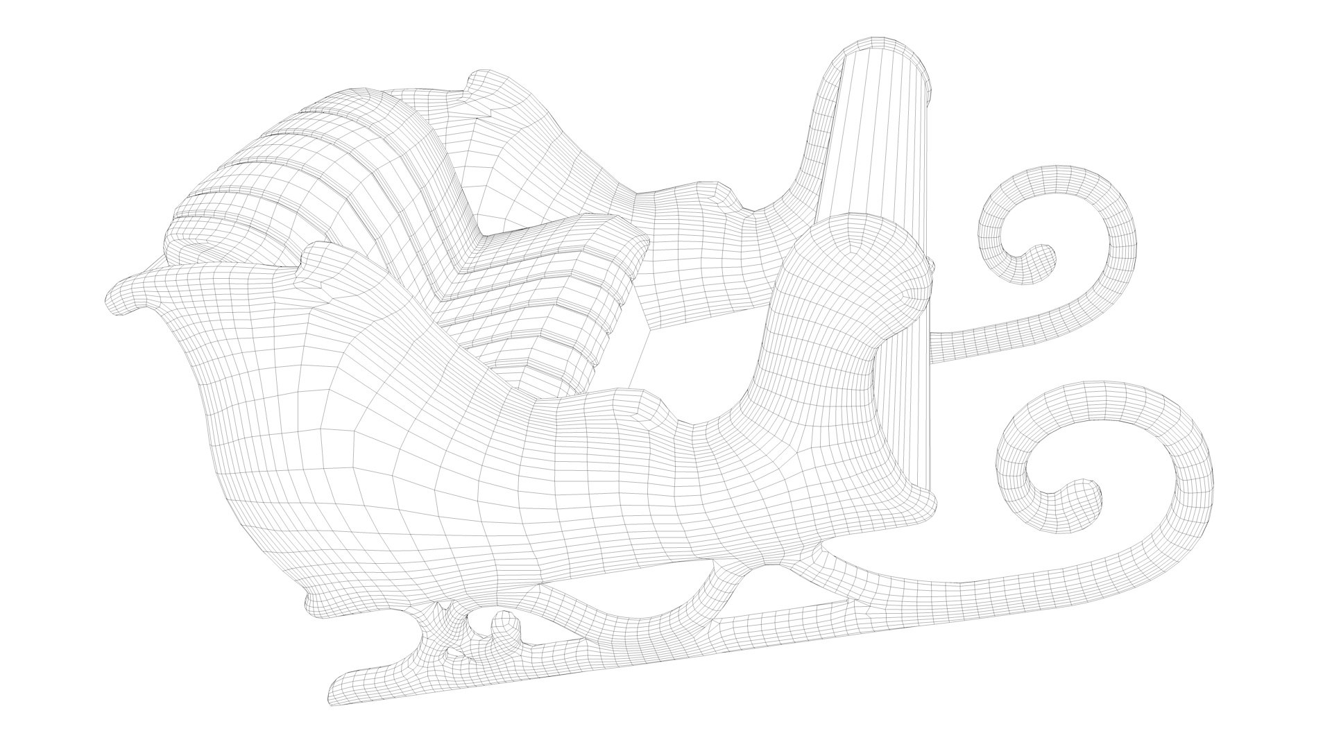 3D Christmas Santa sleigh collection - TurboSquid 1967554