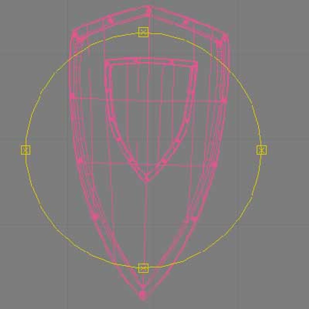 medieval sheild 3d model