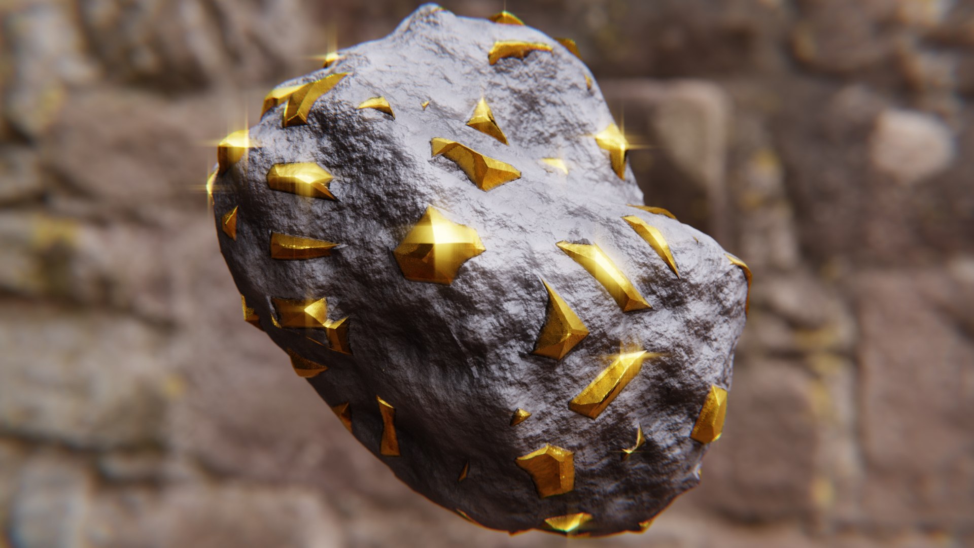 3D Procedural Ore Material - TurboSquid 2312875