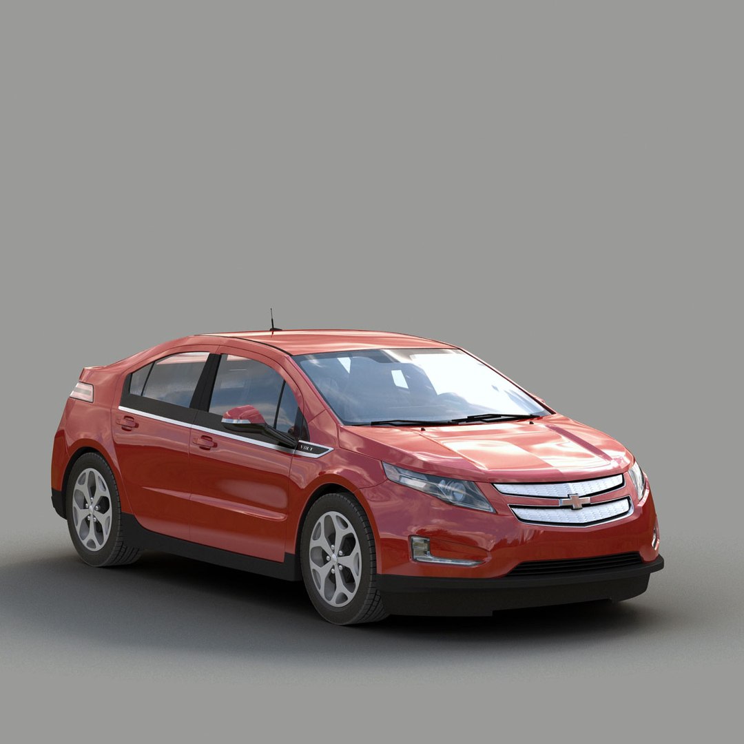 3d Chevy Volt Model