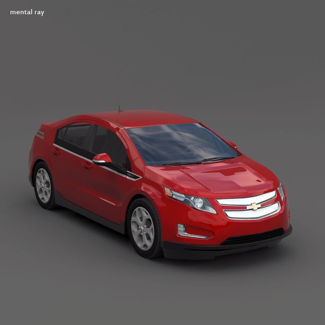 3d Chevy Volt Model