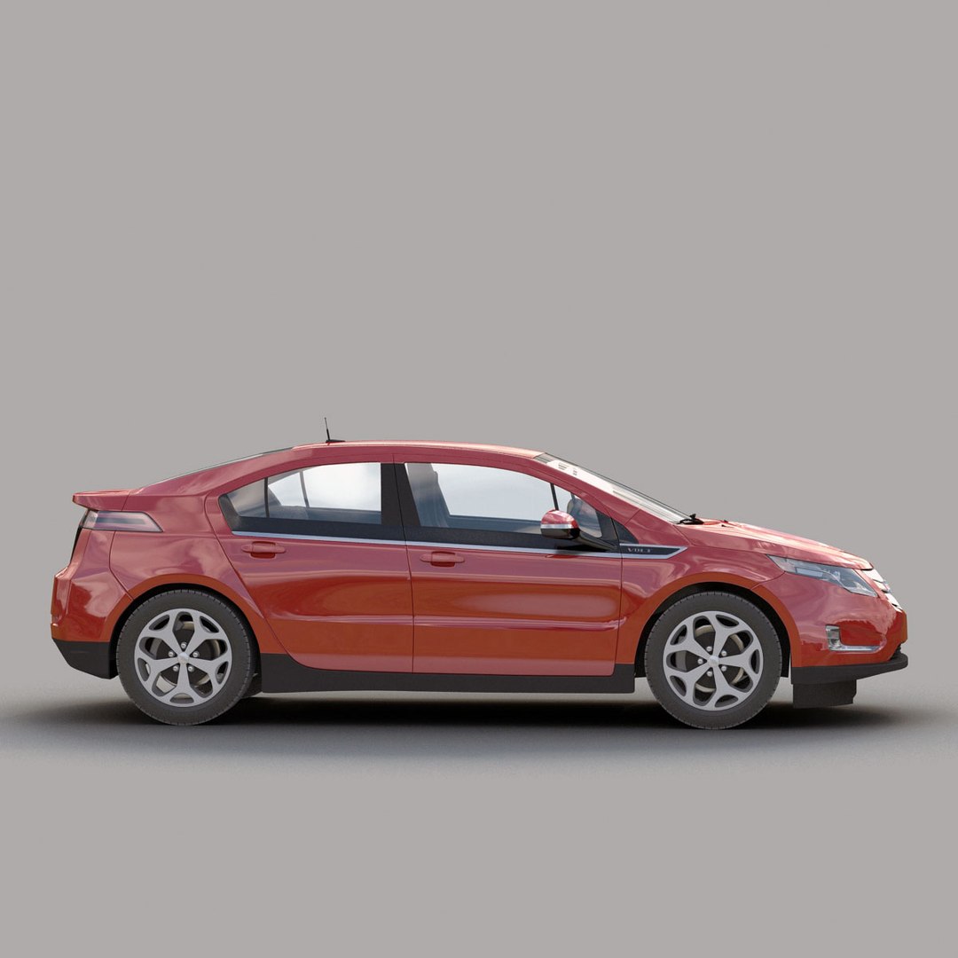 3d Chevy Volt Model