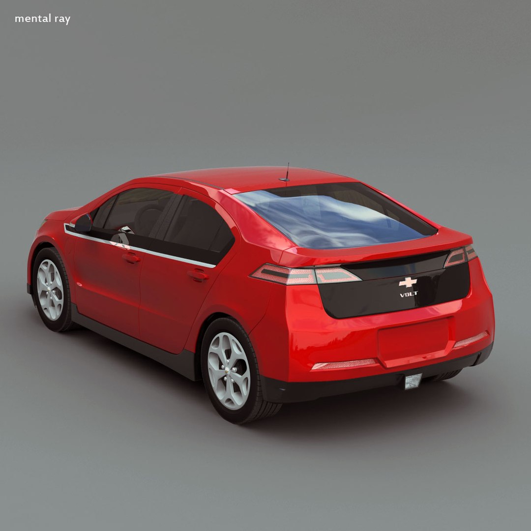 3d Chevy Volt Model