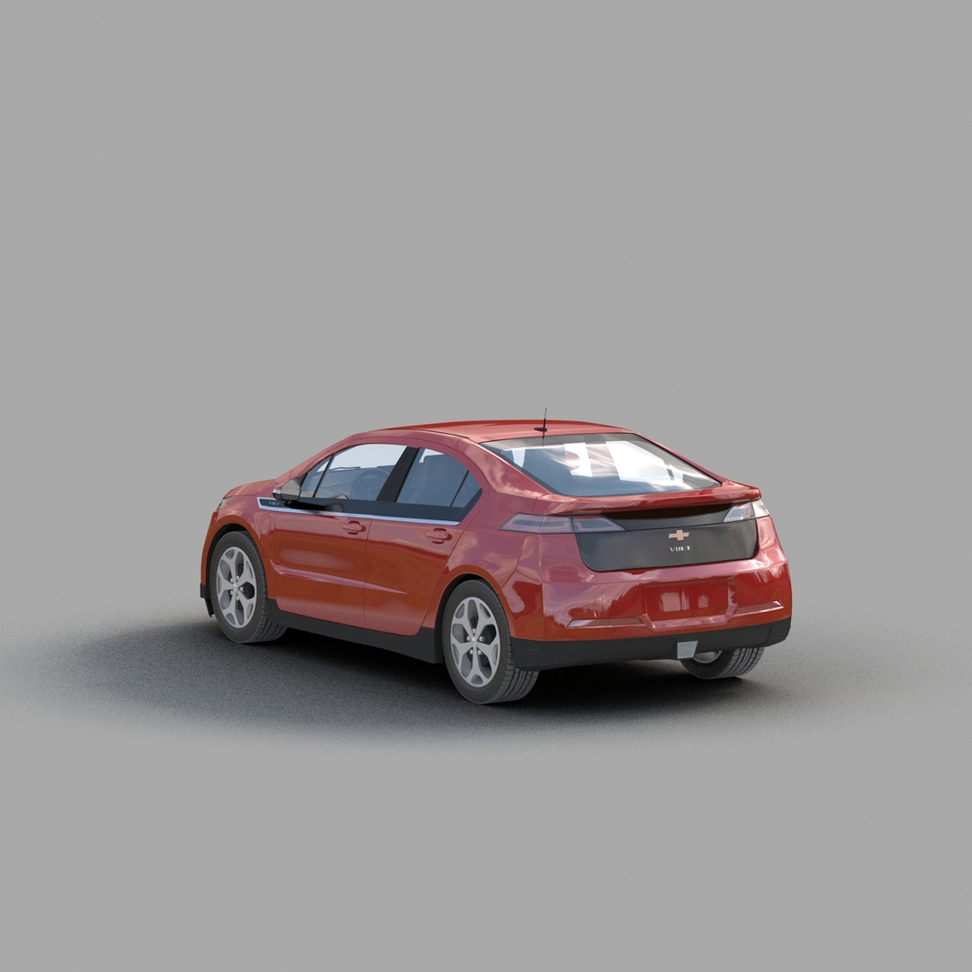 3d Chevy Volt Model