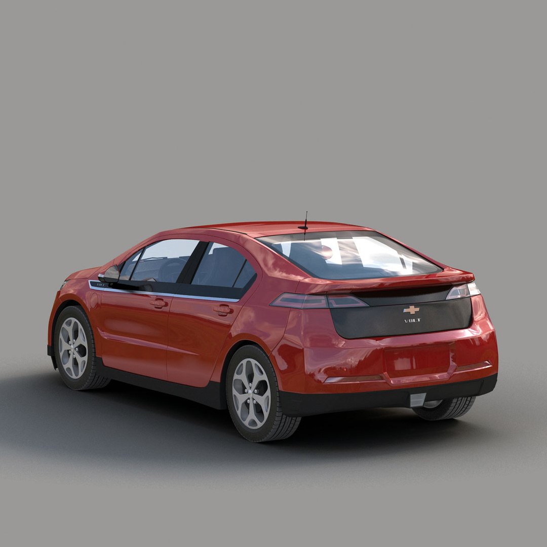 3d Chevy Volt Model