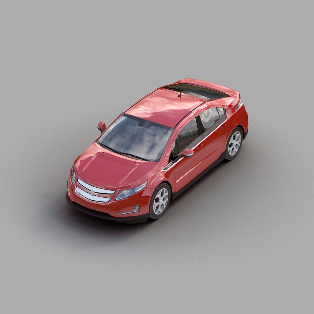 3d Chevy Volt Model