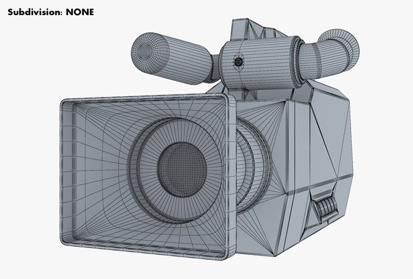 3D Simple Video Camera v 1 model - TurboSquid 1785273
