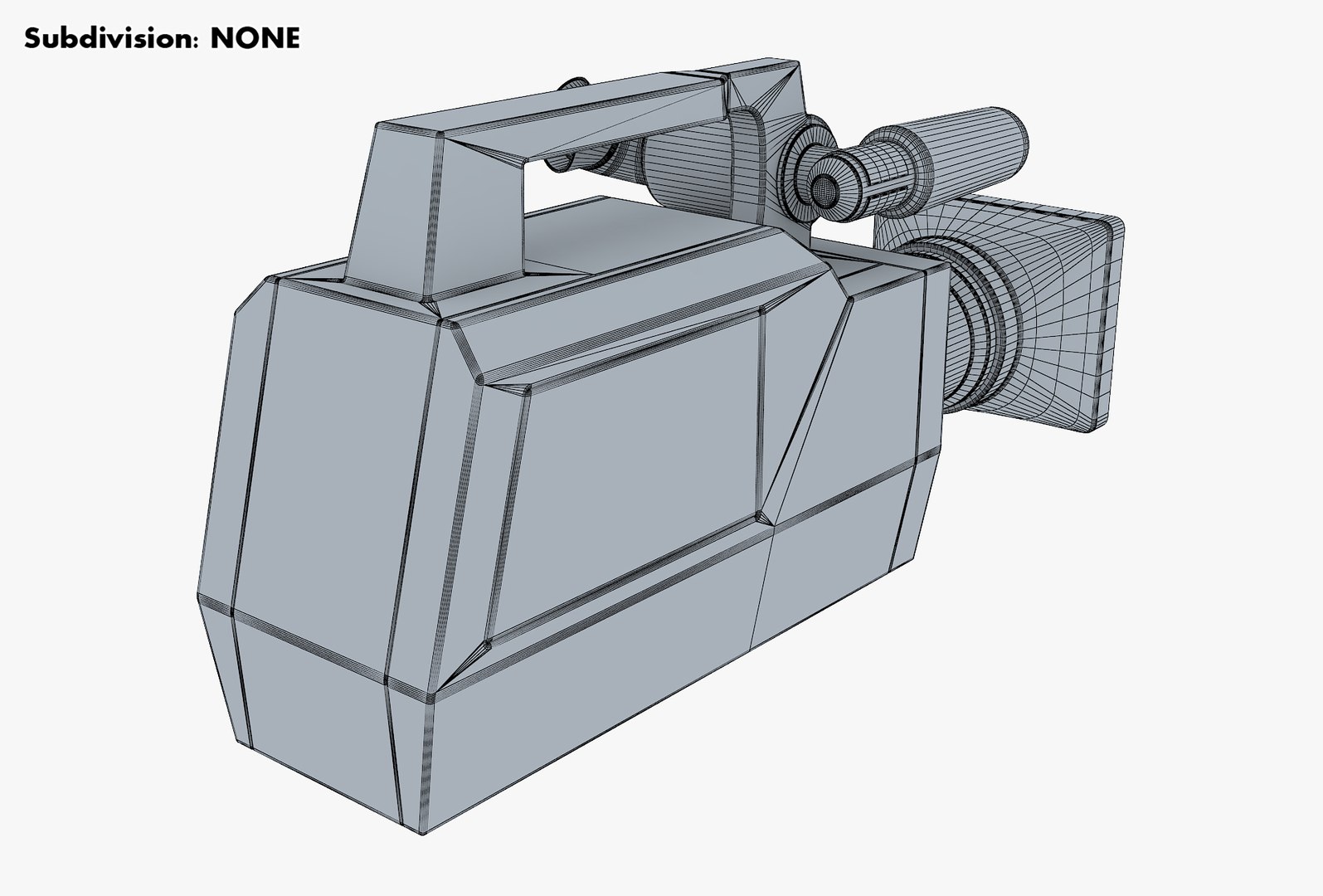 3D Simple Video Camera V 1 Model - TurboSquid 1785273