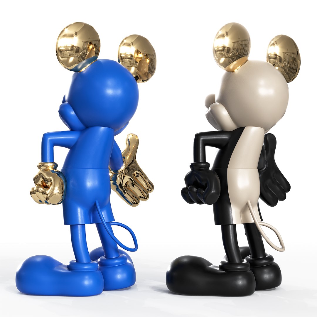 3D Mickey Mouse By Kelly Hoppen - TurboSquid 1914379