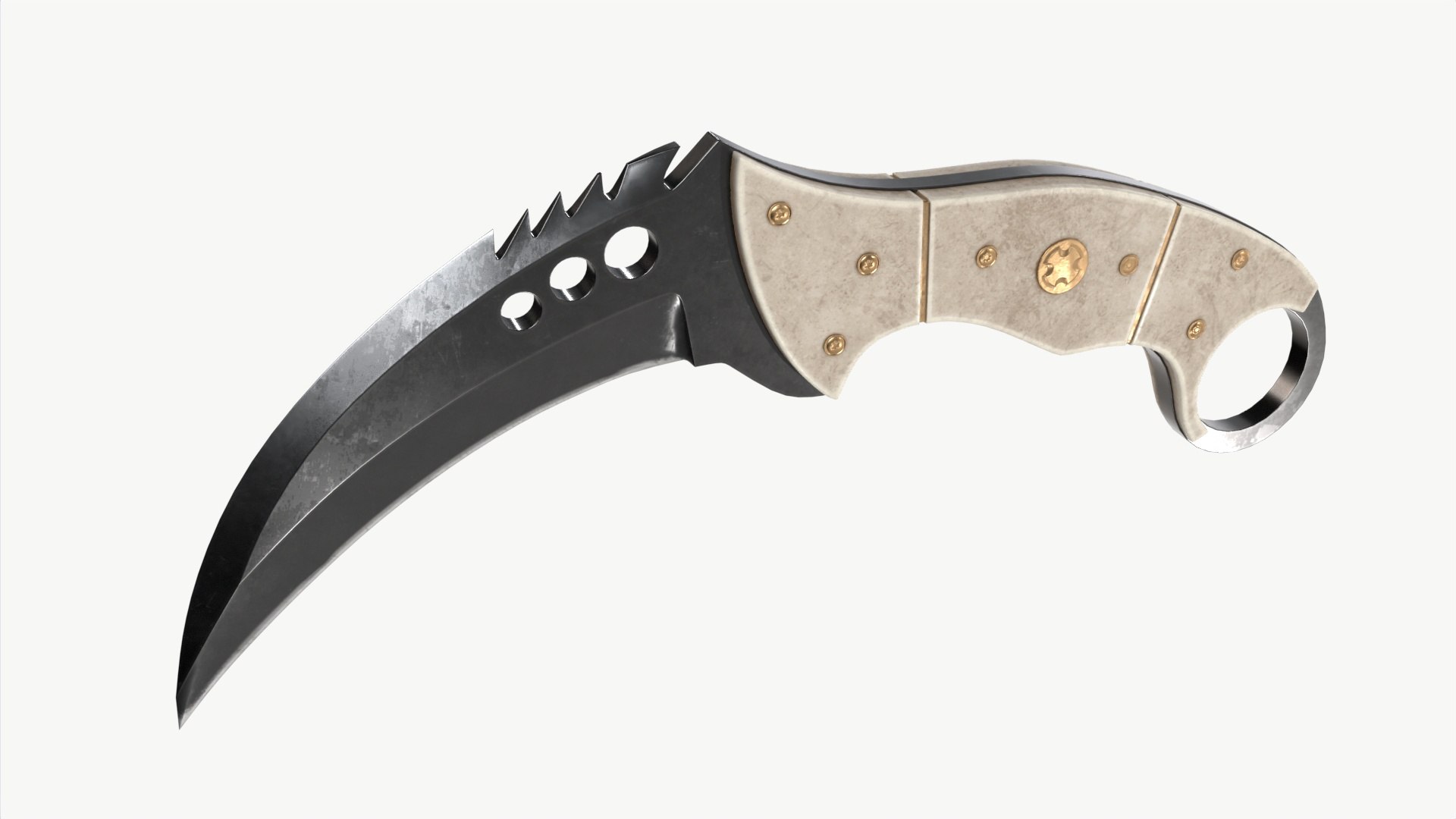 3D Talon Knifes Set Model - TurboSquid 2052693