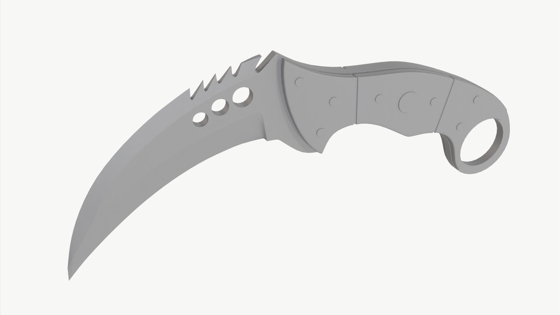 3D Talon Knifes Set Model TurboSquid 2052693 3d-talon-knifes-set-model-turbosquid-2052693
