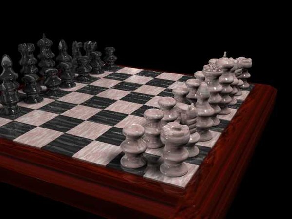 modelo 3d Juego de ajedrez de mármol.max - TurboSquid 332789