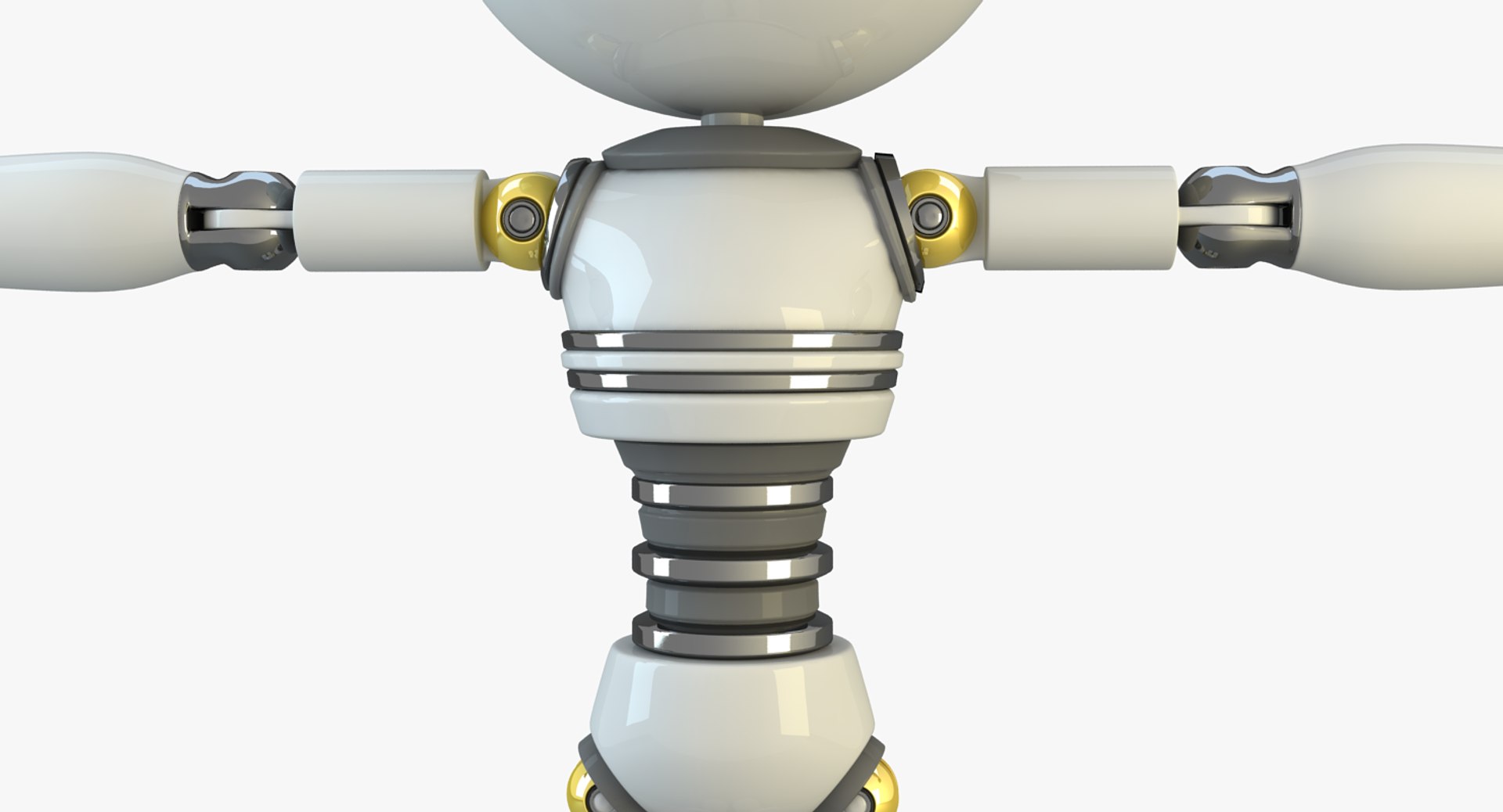 3d Robot Modelled
