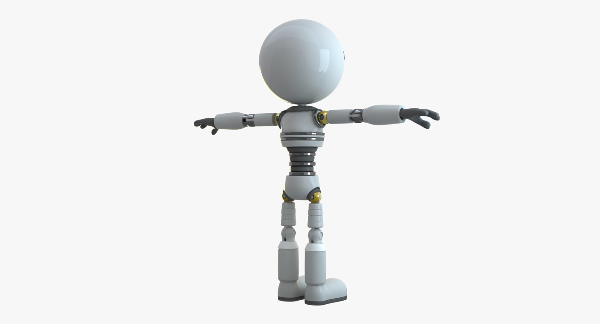 3d Robot Modelled