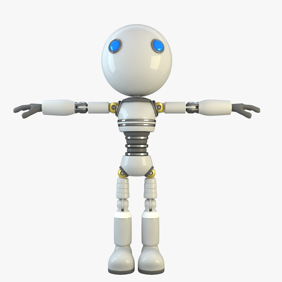 3d robot modelled
