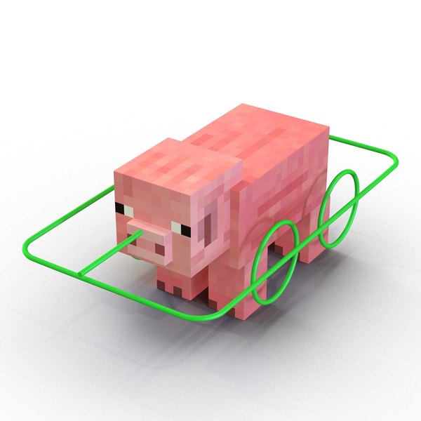 modelo 3d Minecraft Pig Rigged modelo 3D - TurboSquid 1017061