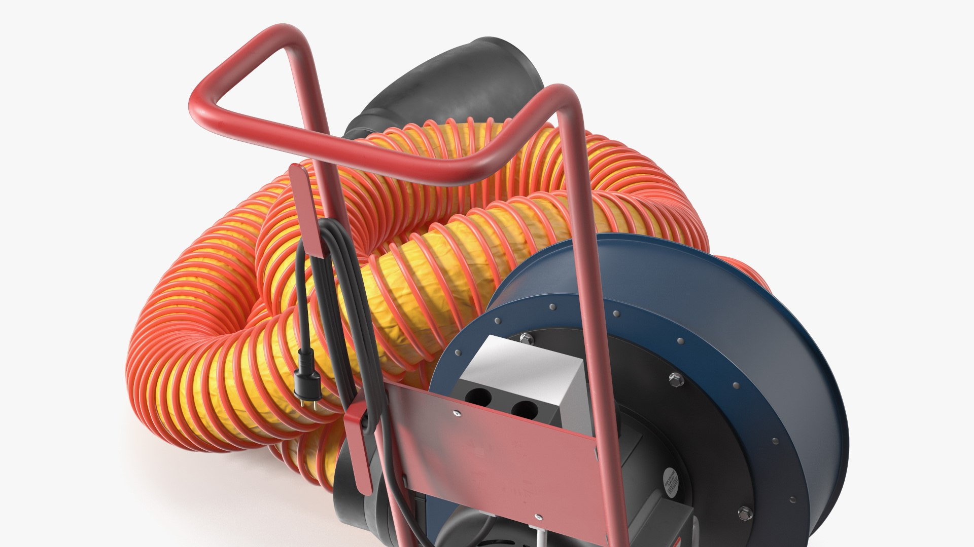 3D Car Exhaust Extractor Rigged - TurboSquid 2307390