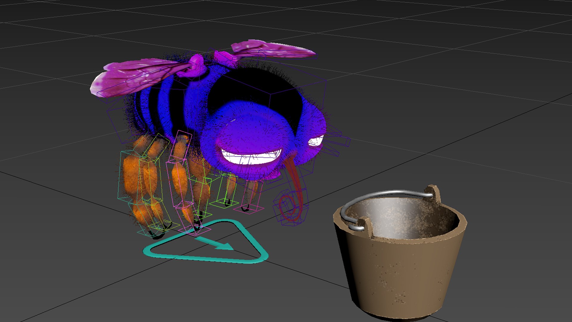 Strange Bee 3D Model - TurboSquid 1826561