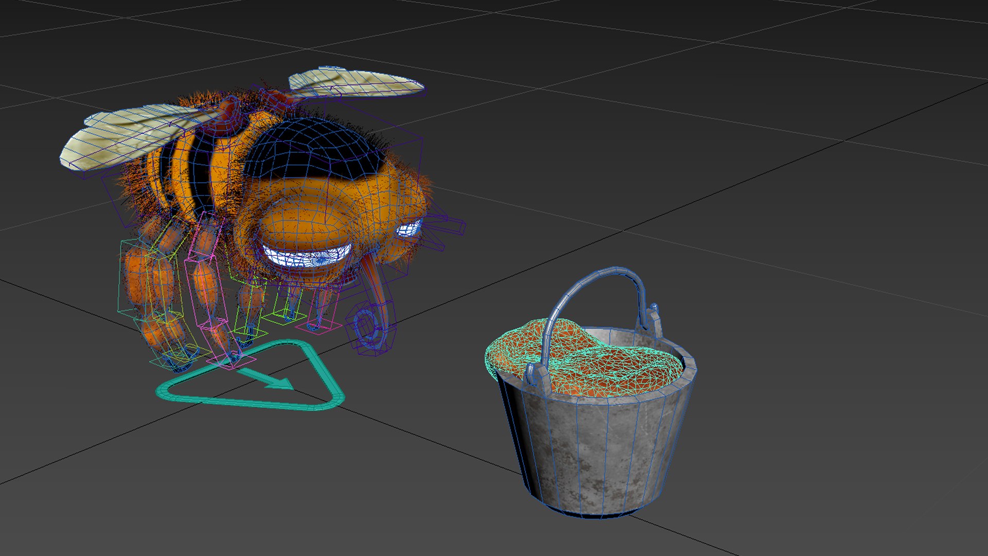 Strange Bee 3D Model - TurboSquid 1826561