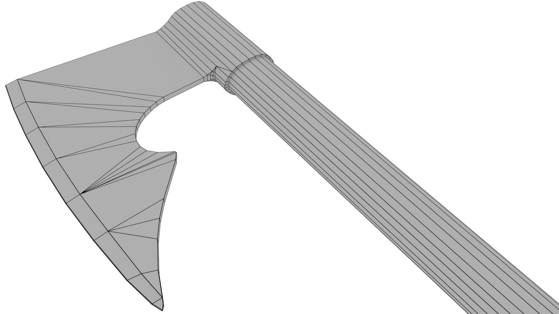 Historically Nordic Knotwork Axe 3D Model - TurboSquid 1422748