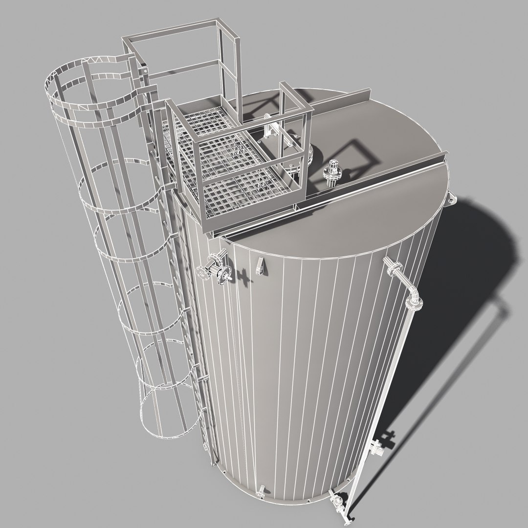 3dsmax atmospheric tank storage