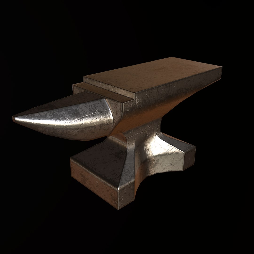 Pbr Ready Anvil Model - TurboSquid 1213628