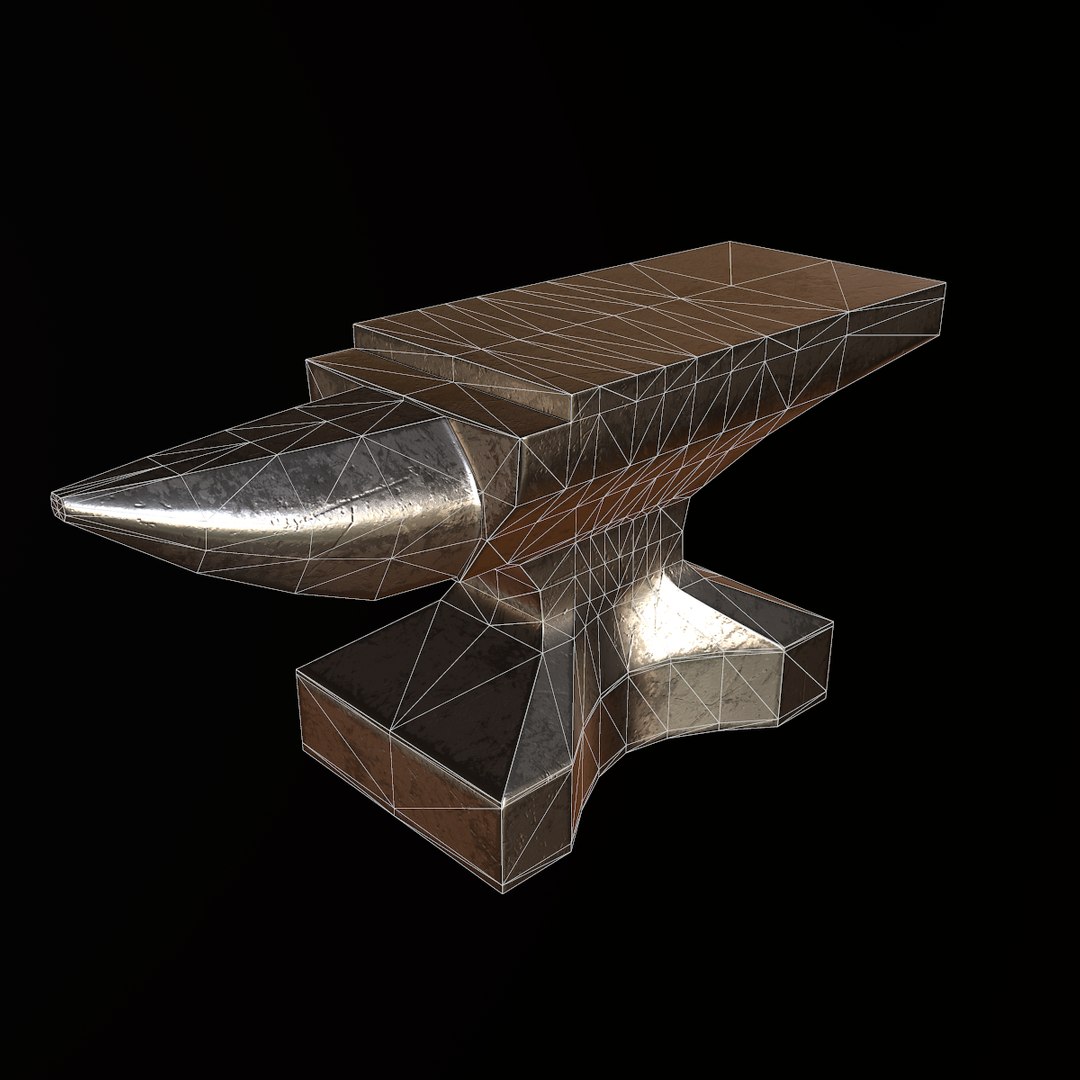 Pbr Ready Anvil Model - TurboSquid 1213628