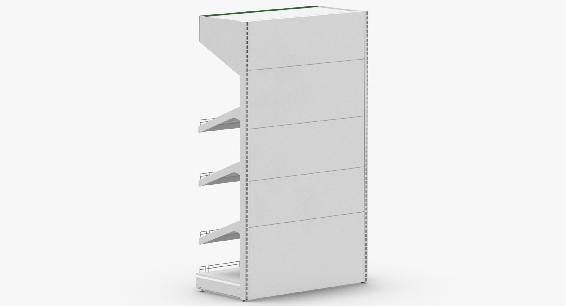 Metal Grocery Unit Fruits 3D Model - TurboSquid 1468280