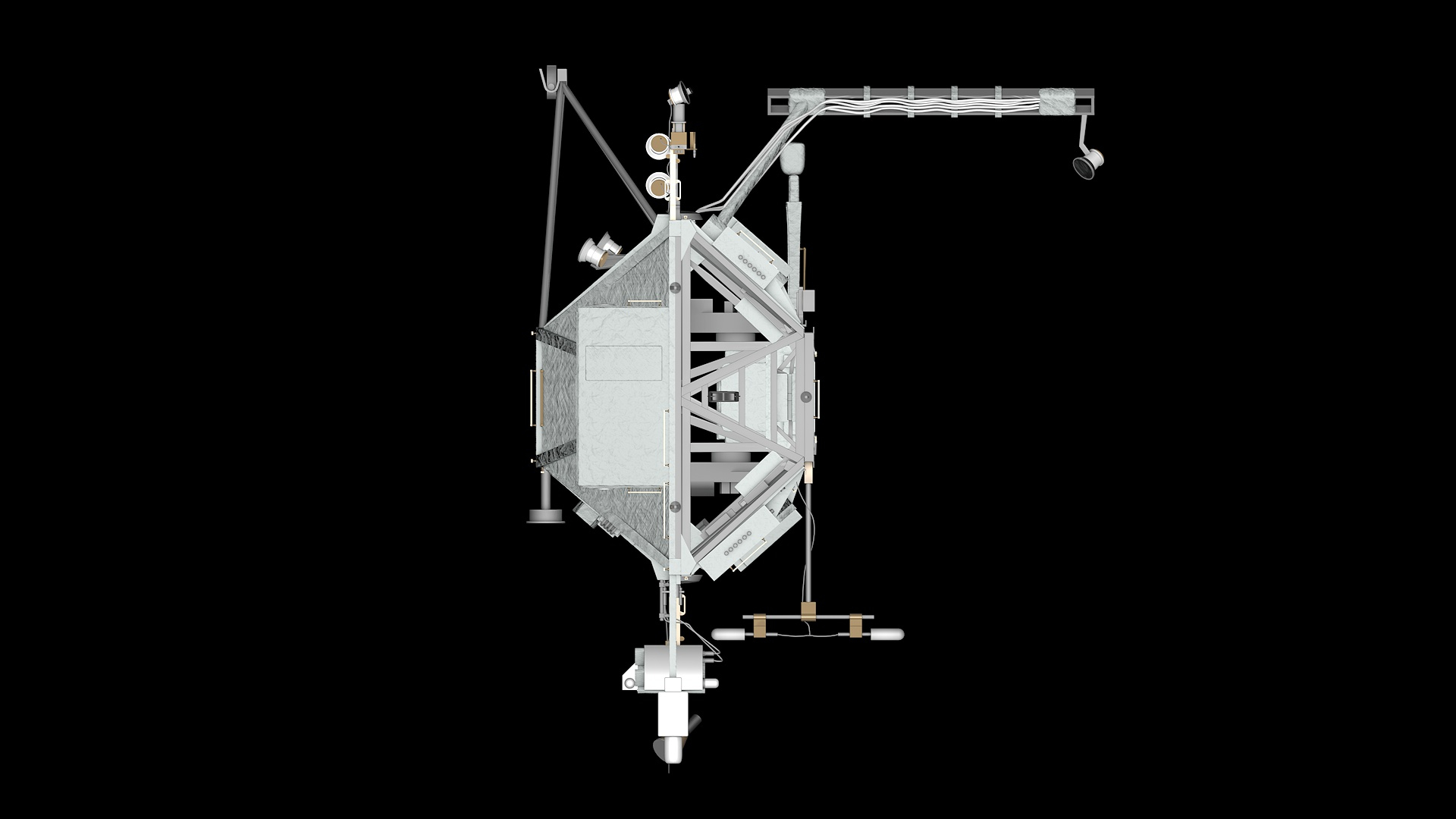 c4d iss inner truss segments