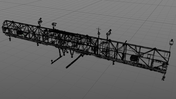 c4d iss inner truss segments