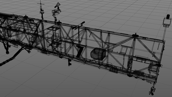 c4d iss inner truss segments