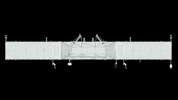c4d iss inner truss segments