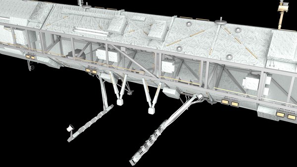 c4d iss inner truss segments
