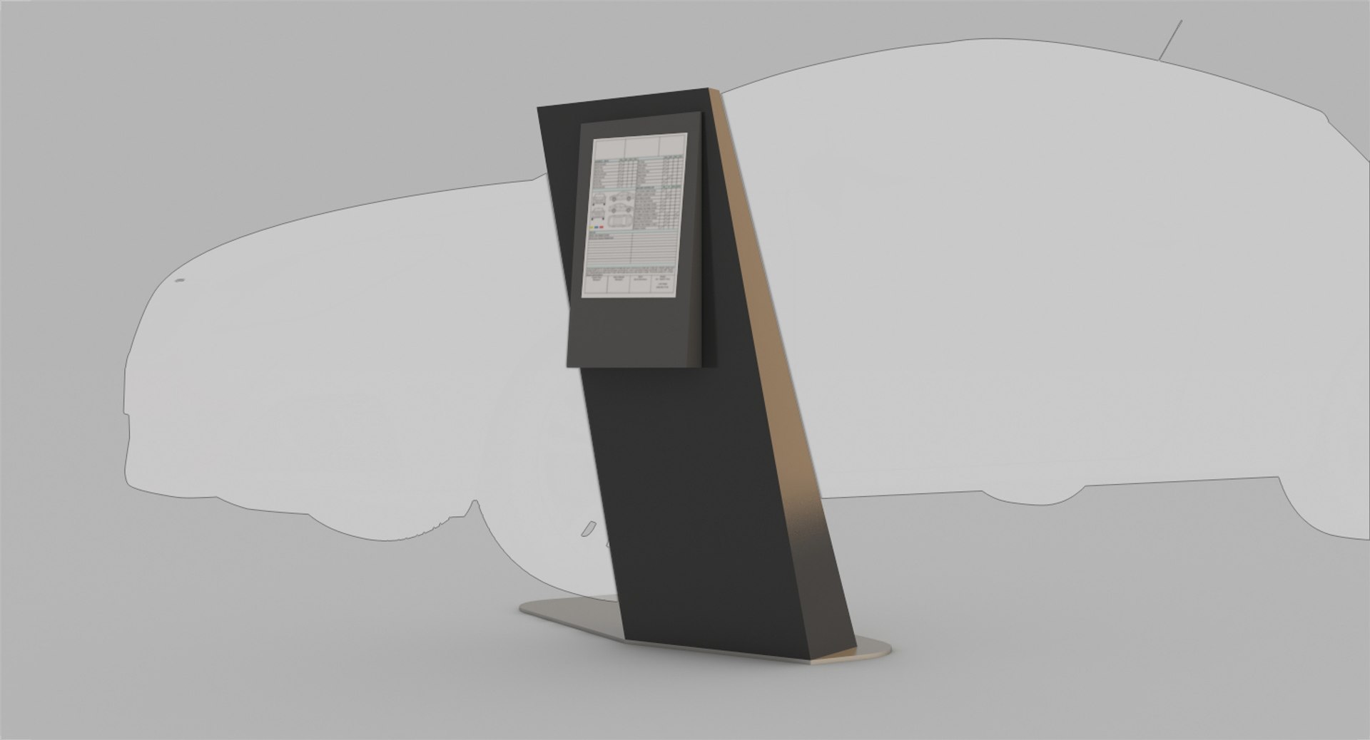 Car Information 3D Model - TurboSquid 1307779