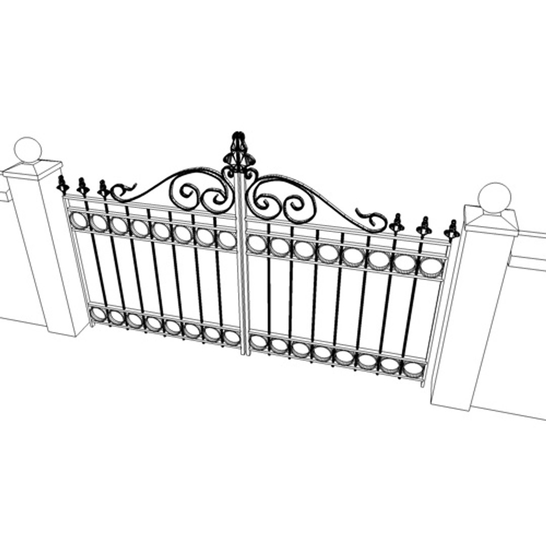 Gates 3d Model