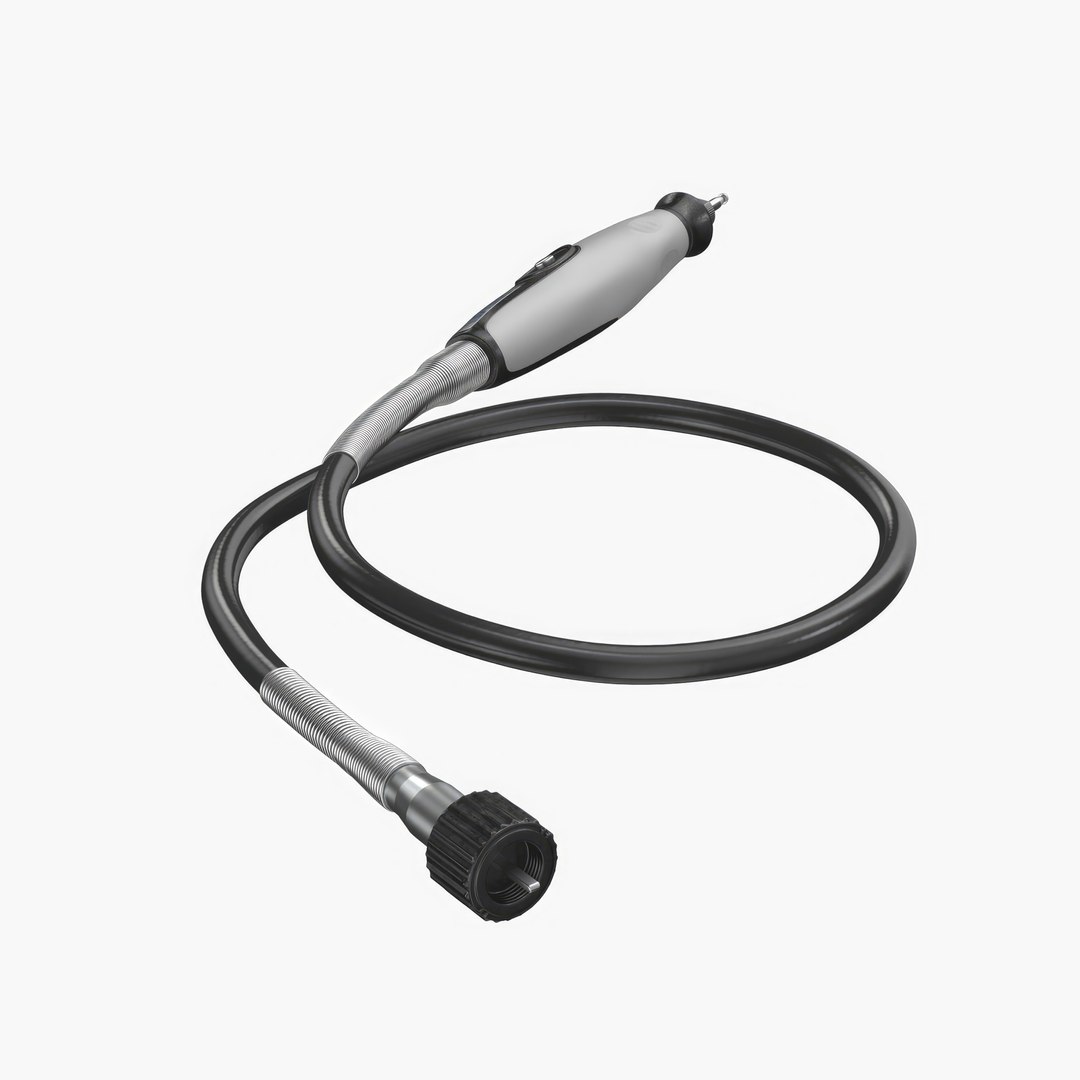 Dremel Flex Shaft Rotary Tool Attachment With Comfort Grip 3D ...