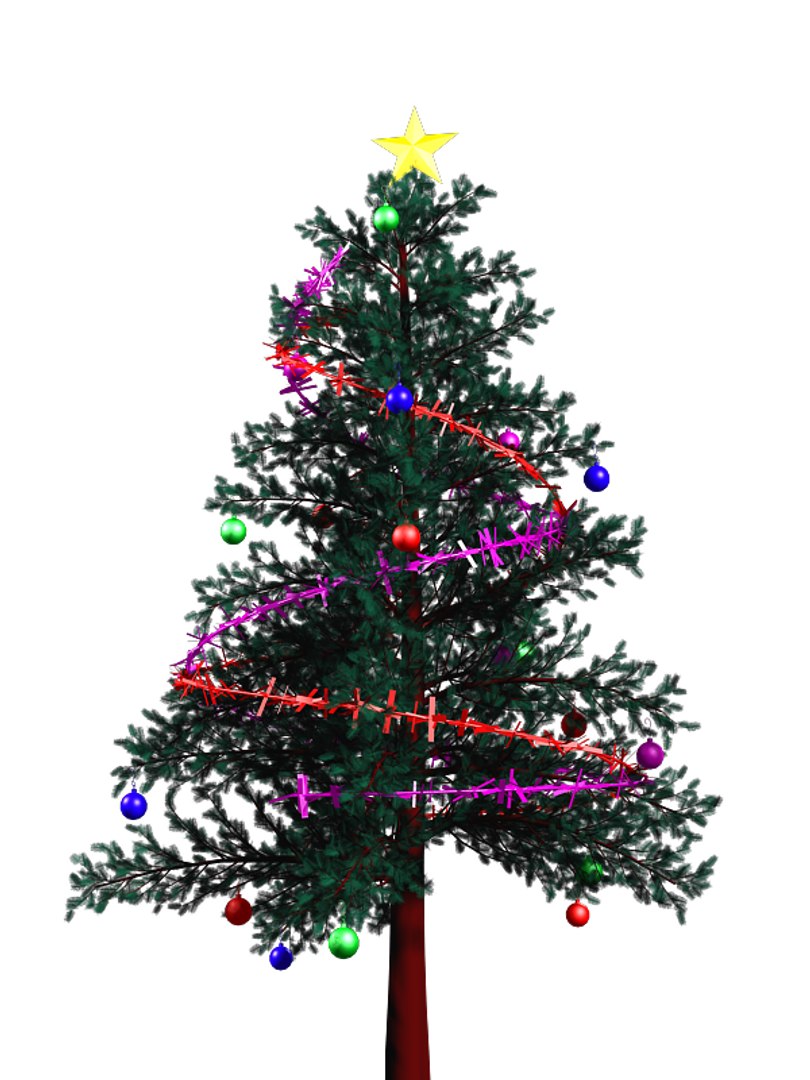 Christmas Tree 3d Max
