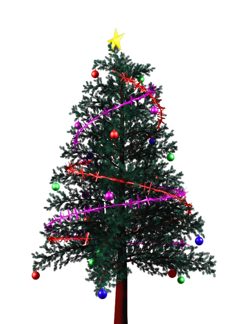 Christmas Tree 3d Max