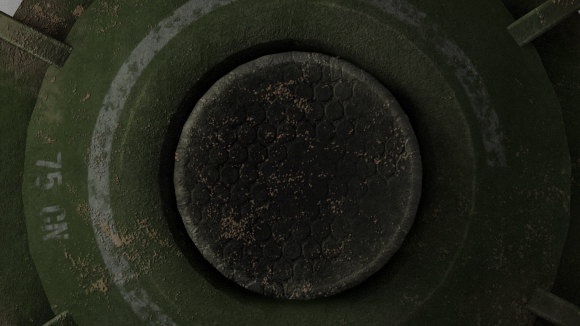 Landmine Explosive Bomb 3D - TurboSquid 1639633